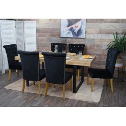 Spisestole - 2 spisestuestole - sorte spisebordsstole - Spisebordsstole ...