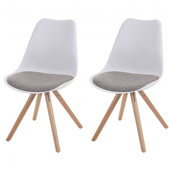 Spisebordsstole, spisestole og spisestuestole - stof og kunstlæder